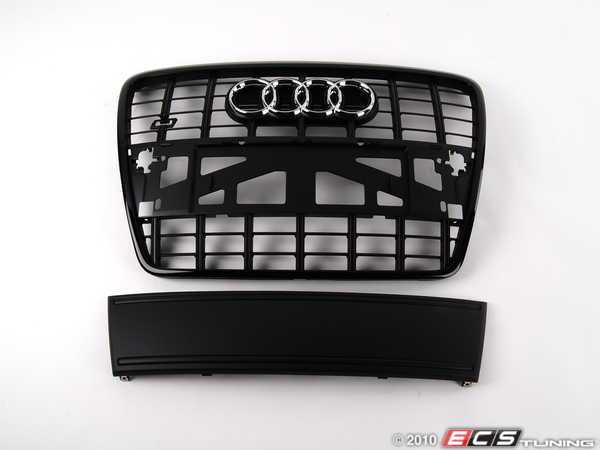 Genuine Volkswagen Audi - 4F0898651AJVMZ - S6 Blackout Grille Kit (4F0 ...
