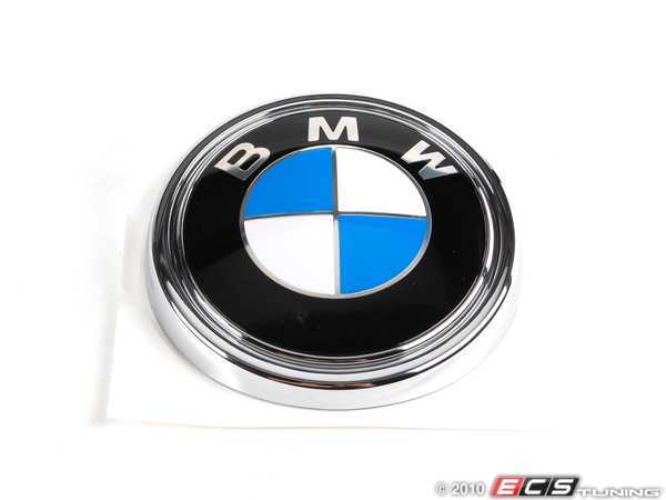 Genuine BMW - 51147157696 - E70 X5 BMW Emblem / Roundel - Rear (51-14-7 ...