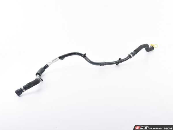 Genuine BMW - 17127640843 - LINE, RADIATOR-HV GENERATOR (17-12-7-640-843)