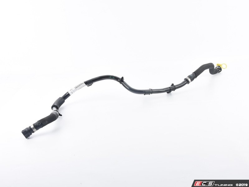 Genuine BMW - 17127640843 - LINE, RADIATOR-HV GENERATOR (17-12-7-640-843)