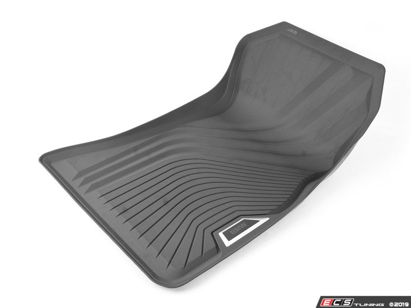 Genuine BMW - 51472462750 - Front Rubber Floor Mat Set (51-47-2-462-750)