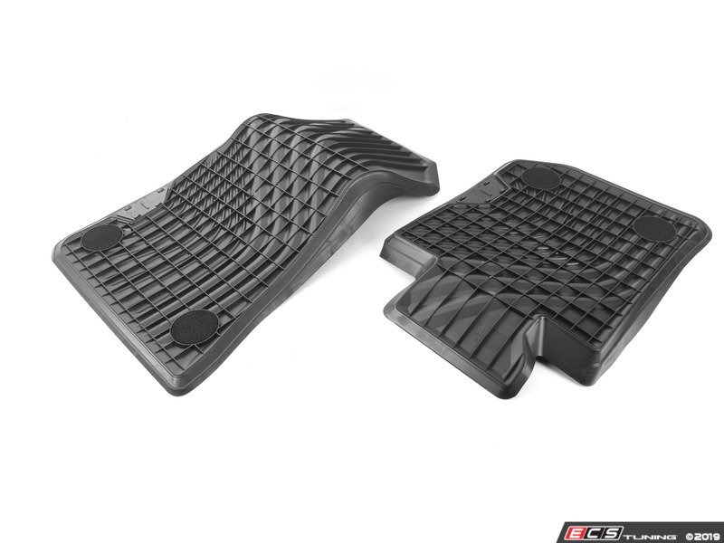 Genuine BMW - 51472462750 - Front Rubber Floor Mat Set (51-47-2-462-750)