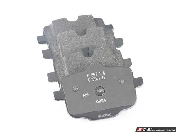 Genuine BMW - 34216867175 - Rear Brake Pad Set (34-21-6-867-175)