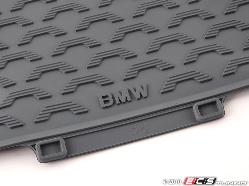 Genuine BMW - 51470427553 - Front And Rear Rubber Floor Mat Set - Gray ...