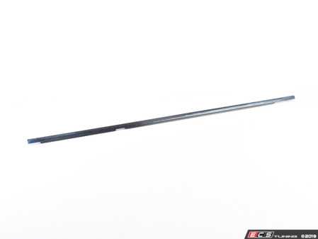 Genuine BMW - 51357220191 - Matte Black Channel Cover/Seal - Rear Left ...