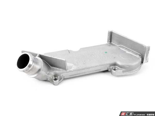 Genuine Volkswagen Audi - 077121121D - Thermostat housing (077 121 121 D)