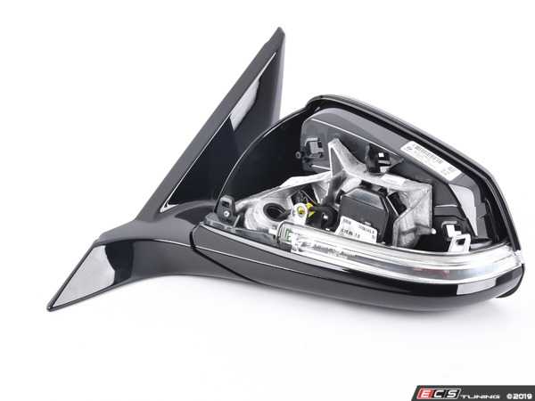 Genuine BMW - 51167268633 - Heated Outside Mirror - Left (51-16-7-268-633)