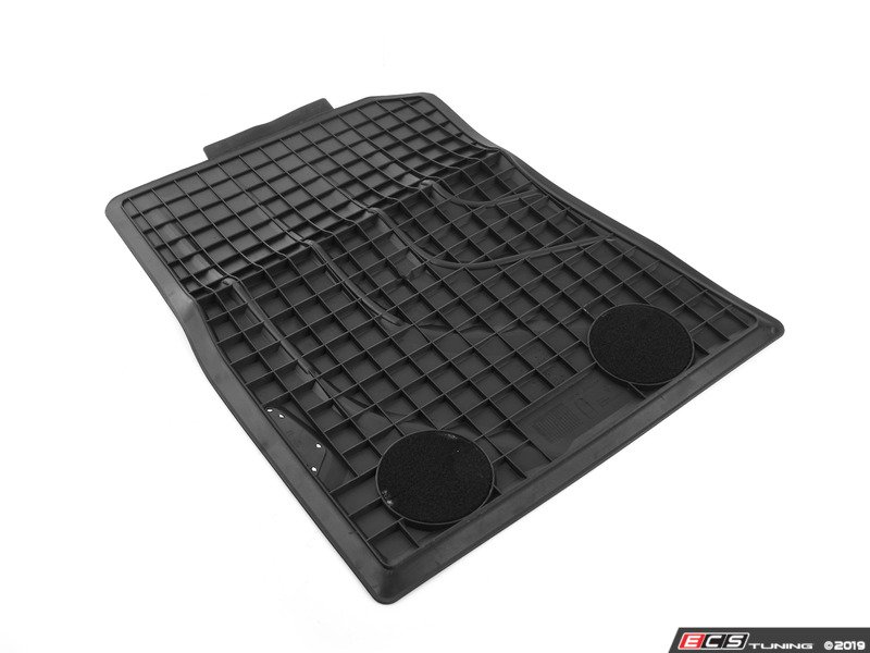 Genuine BMW - 51472458442 - Front Rubber Floor Mats - Black (51-47-2 ...