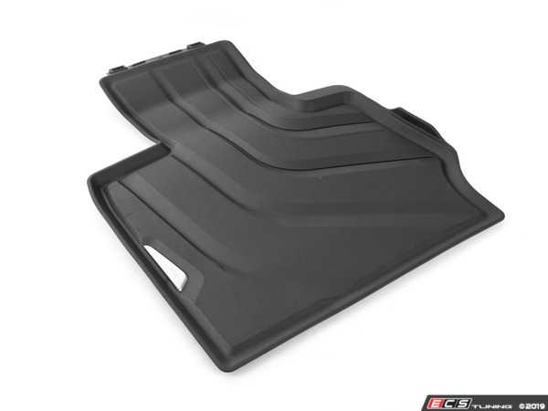 Genuine BMW - 51472458442 - Front Rubber Floor Mats - Black (51-47-2 ...