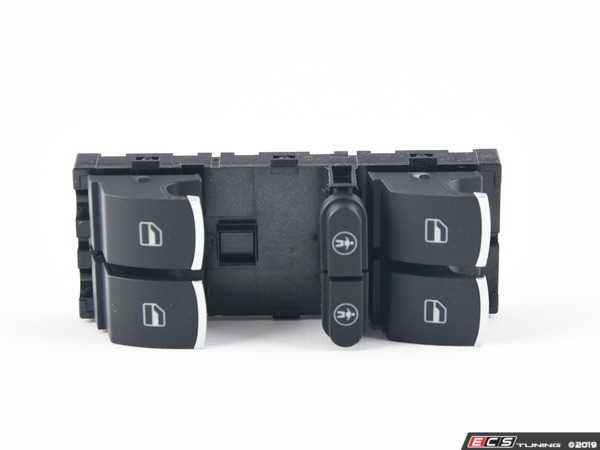 Genuine Volkswagen Audi - 7P6959857BXSH - Chrome Window Switch - Left ...