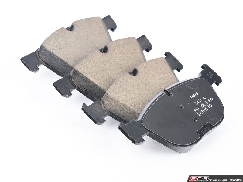 Genuine BMW - 34116857096 - Front Brake Pad Set (34-11-6-857-096)