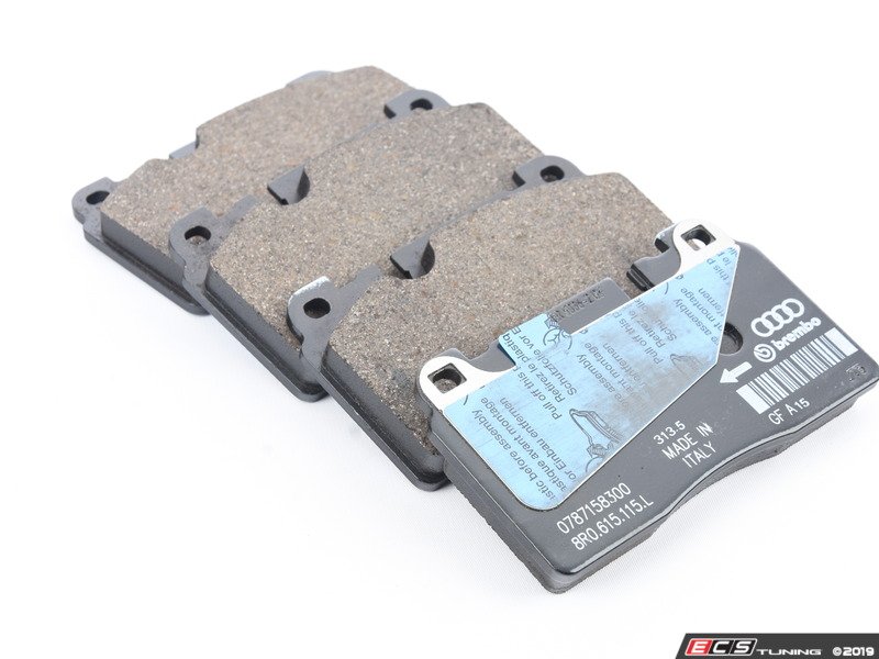 Genuine Porsche - 8R0698151H - BRAKE PAD REPAIR SET
