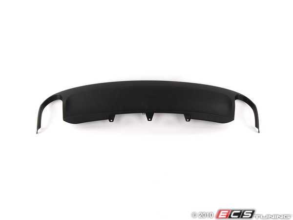 Genuine Volkswagen Audi - 8K0807521A01C - Rear Valance - Satin Black ...
