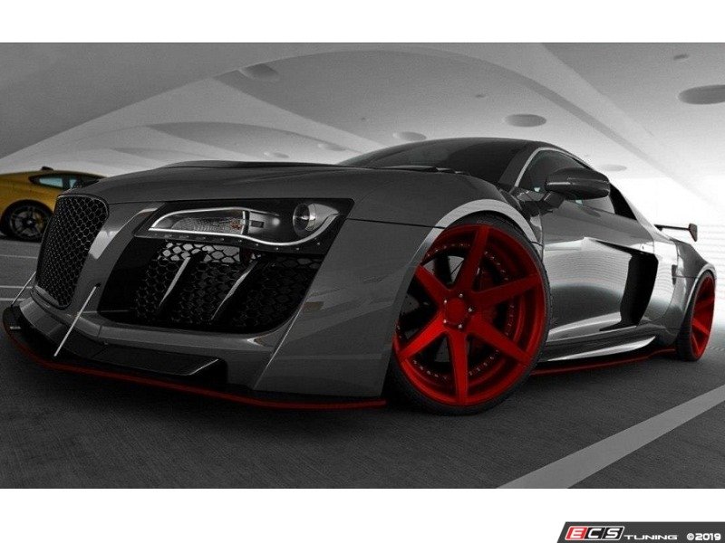 Maxton Design - AU-R8-1-BK1 - Complete Body Kit - Audi MKI R8