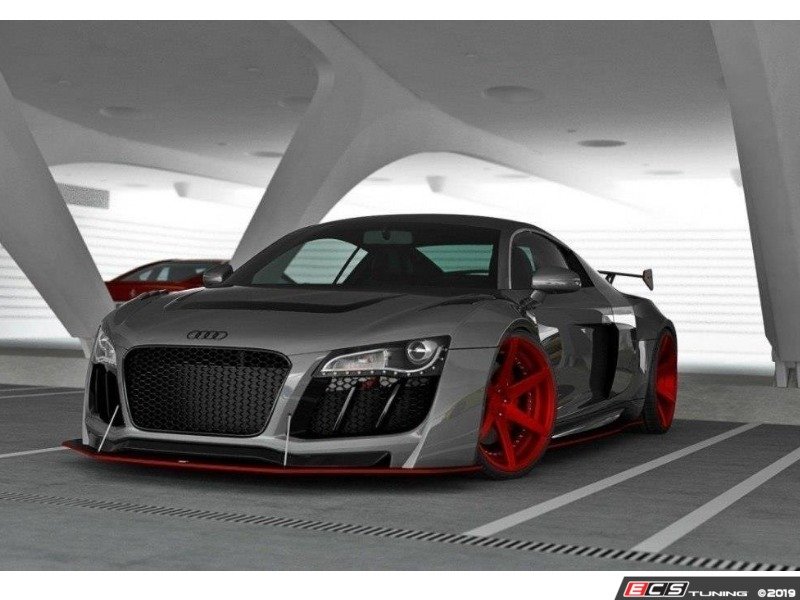 Maxton Design - AU-R8-1-BK1 - Complete Body Kit - Audi MKI R8