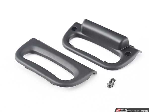 Genuine BMW - 51477400253 - SET, HANDLE RECESS PLATES (51-47-7-400-253)