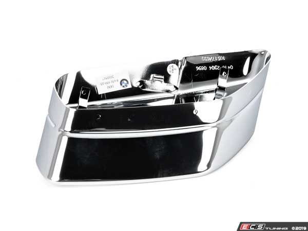 Genuine BMW - 18308631959 - TAILPIPE TIP, CHROME (18-30-8-631-959)