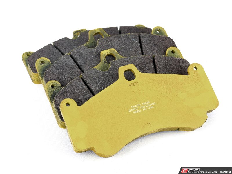 Pagid Racing - 270729 - RSL29 Yellow Endurance Racing Brake Pads - Front