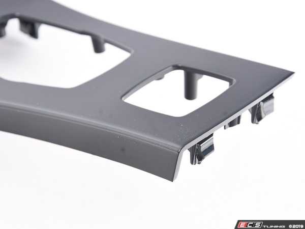 Genuine BMW - 51169170932 - E93 Center Console Cover - Diamantblack (51 ...