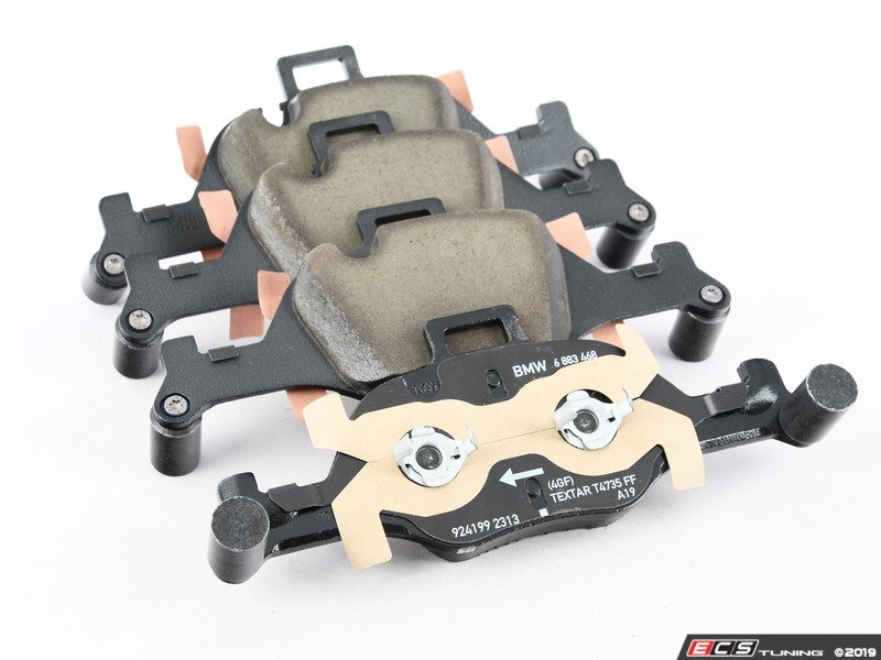 Genuine BMW - 34116883470 - Front Brake Pad Set (34-11-6-883-470)