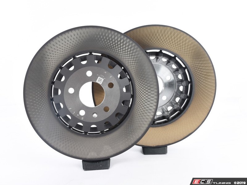 Genuine Volkswagen Audi - 4M0615301ADkt - Front Brake Rotors - Pair ...