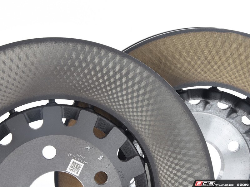 Genuine Volkswagen Audi - 4M0615301ADkt - Front Brake Rotors - Pair ...