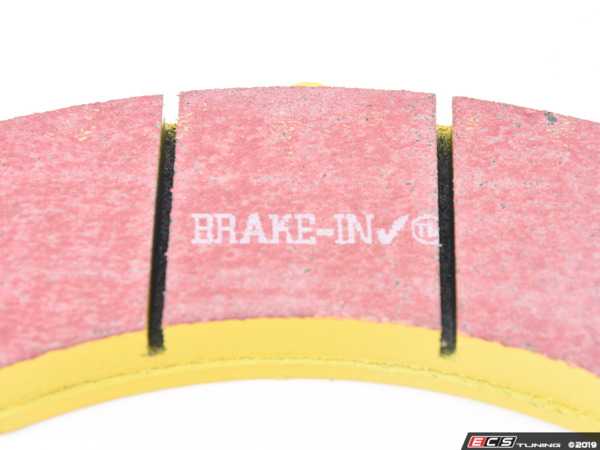 EBC - DP4006R - EBC Yellowstuff pad set - AP CP3894 - Front