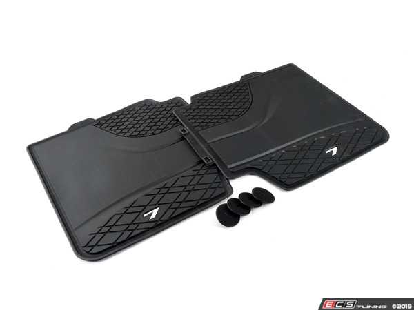 Genuine BMW - 51472444038 - FLOOR MATS, ALL-WEAT (51-47-2-444-038)