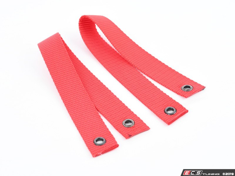 Condor Speed Shop - PLSTRP-R - Door Pull Strap Kit - Red