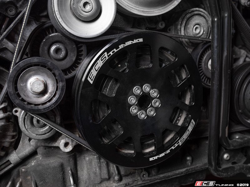 ECS News - ECS Audi 3.0T Bolt On & Press On Supercharger Pulleys