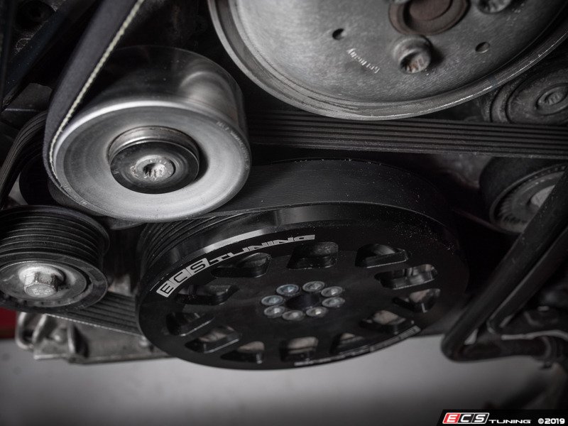 ECS News - ECS Audi 3.0T Bolt On & Press On Supercharger Pulleys