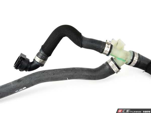 Genuine BMW - 17127623272 - Coolant Recovery Tank Hose - Reservoir to ...