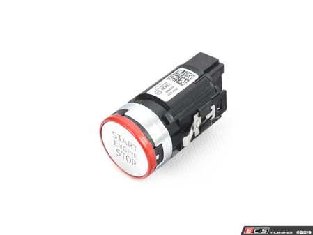 Genuine Volkswagen Audi - 8W1905217E - Start/Stop Switch - Black/Red ...