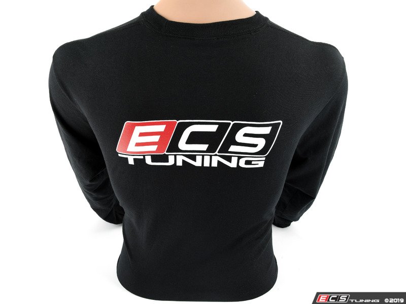 ECS - 6060752 - Black ECS Long Sleeve T-Shirt - Medium