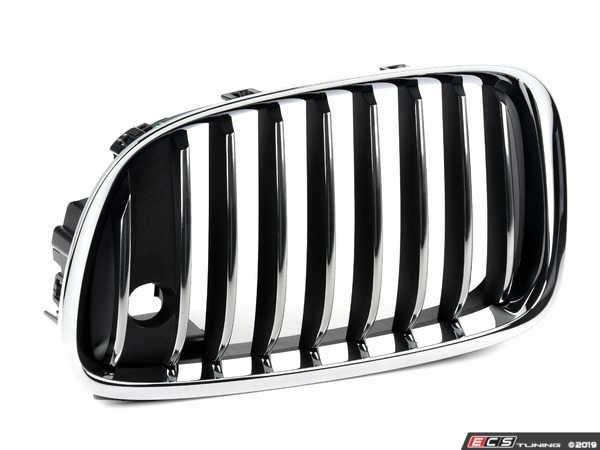 Genuine BMW - 51137336483 - F07 Front Grill - Left - Nivi (51-13-7-336-483)
