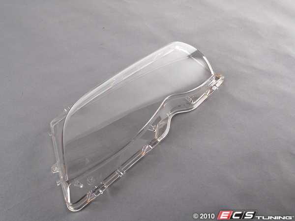 Genuine BMW - 63126924045 - Headlight Lens Cover - Left (63-12-6-924-045)