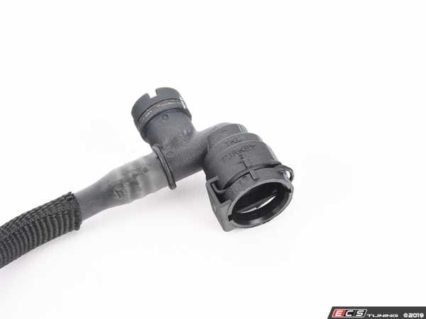 Genuine BMW - 17127617366 - PIPE, RADIATOR-EXPANSION TAN (17-12-7-617-366)