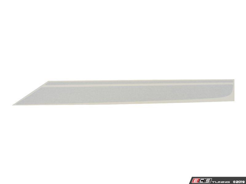 Genuine MINI - 51149807178 - Hood Stripe Right - White (51-14-9-807-178)