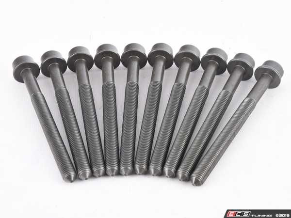 Genuine Volkswagen Audi - WHT005305KT - Cylinder Head Bolt Set (WHT 005 ...