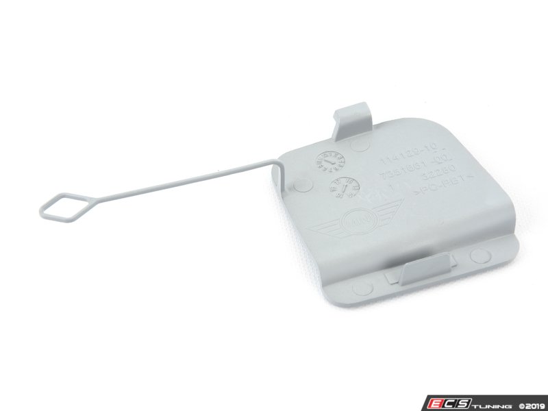 Genuine MINI - 51127382174 - Flap Towing Eye Rear Bumper - JCW Primed ...