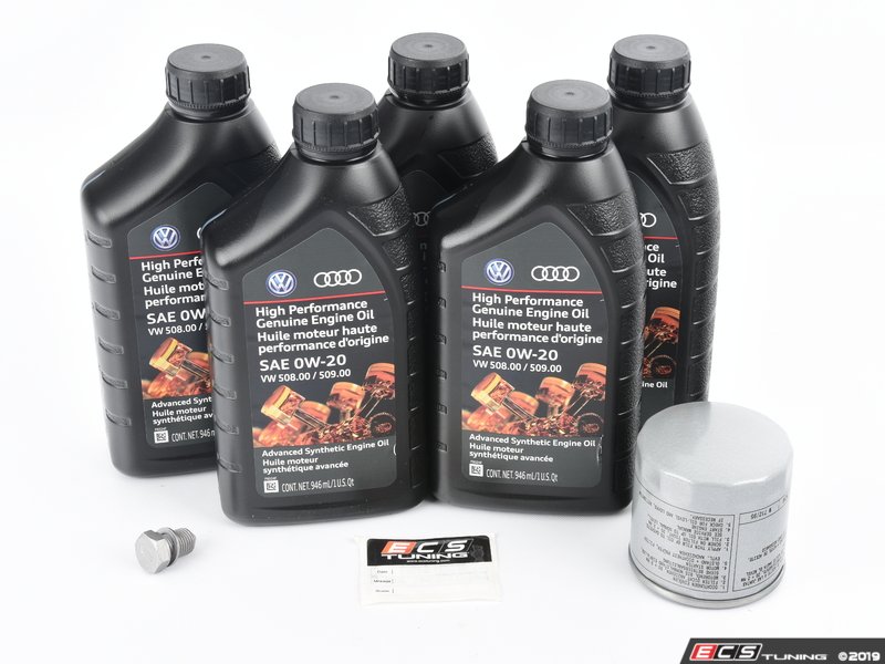 Genuine Volkswagen Audi - ge525771ldspKT - Genuine Oil Service Kit (ge5 ...