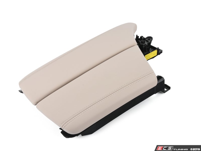 Genuine BMW - 51169216926 - Armrest Leather - Front Middle, Oyster (51 ...