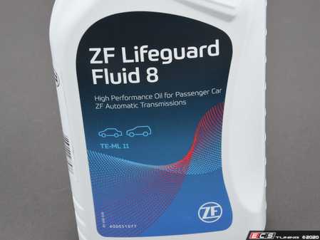 ZF - G060162A2 - Lifeguard 8 Automatic Transmission Fluid - 1 Liter - Green
