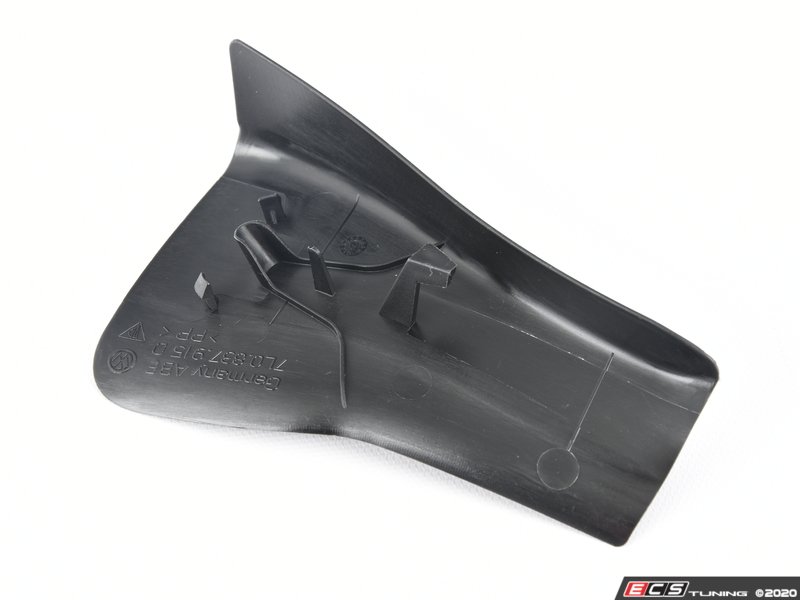 Genuine Porsche - 955531915039B9 - Door Carrier Bolt Cover - Satin Black