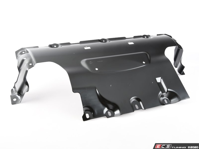 Genuine Porsche - 95550423501 - Steel Engine Belly Pan - Black