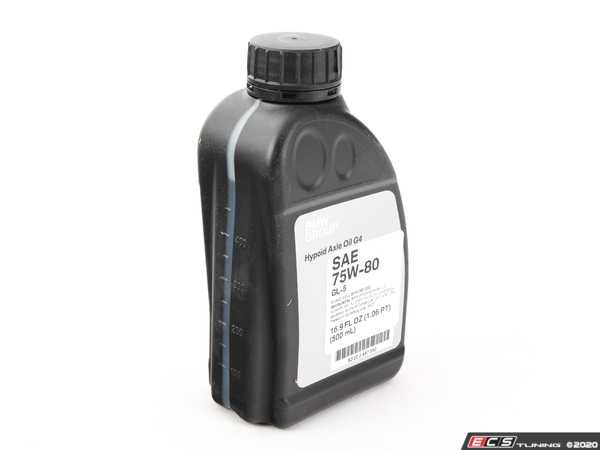 Genuine BMW - 83222447362 - HYPOID AXLE OIL G4 (83-22-2-447-362)