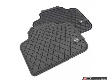 Genuine MINI - 51472447608 - Essentials Rear All Weather Rubber Factory ...