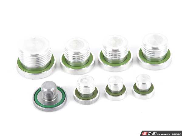 Genuine Volkswagen Audi - 0BL398048 - Oil Drain Plug - Set (0BL 398 048)