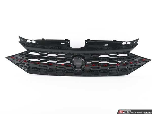 Genuine Volkswagen Audi - 17A853651ADCEE - Upper Center Grille - Satin ...