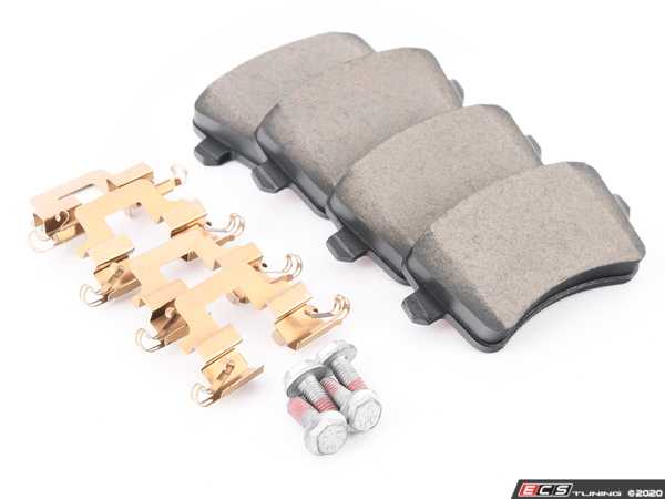 Brembo - 8K0698451G - Premium Ceramic OE Equivalent Pad - Rear